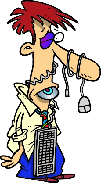 Cartoon Student Stressed Out ⬇ Vector Image by © ronleishman | Vector ...