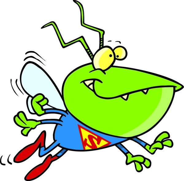 Super insetos Vector Art Stock Images | Depositphotos