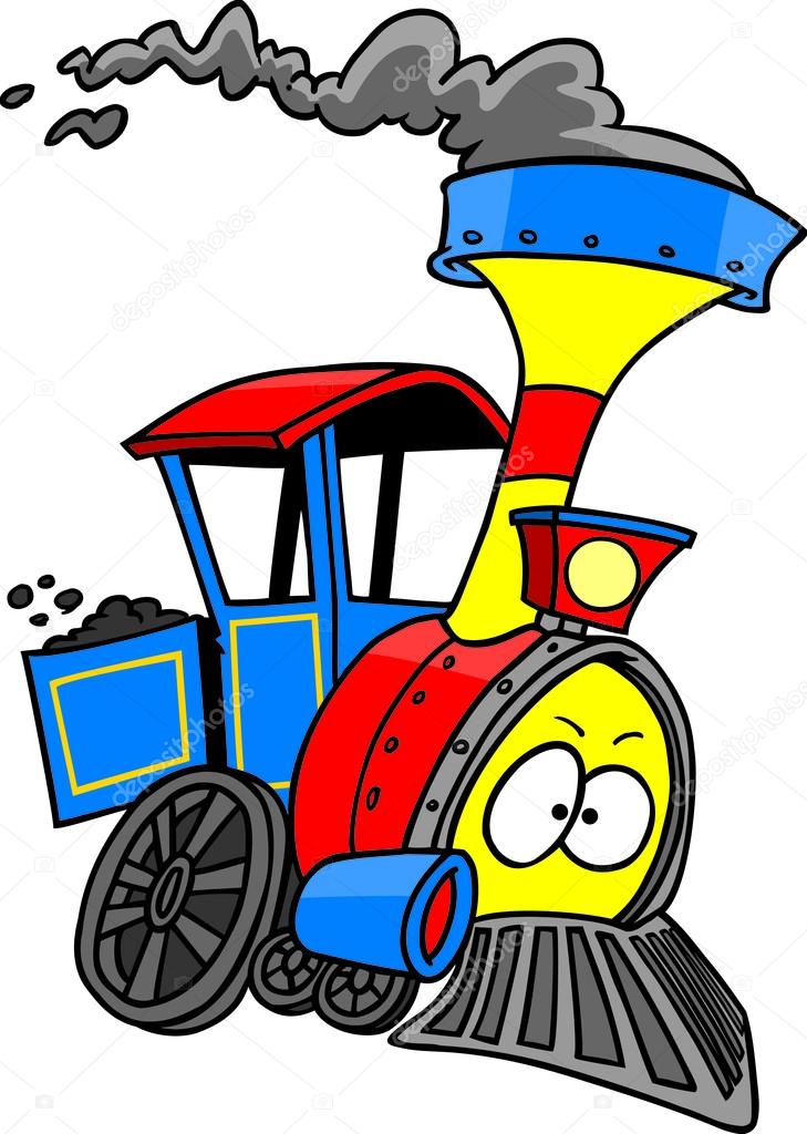 Train Engine Stock Vector Image by ©ronleishman #13915980