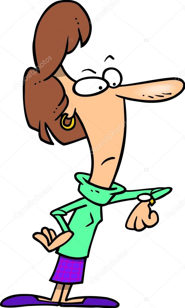 Images: impatient cartoon | Cartoon Impatient Woman — Stock Vector ...