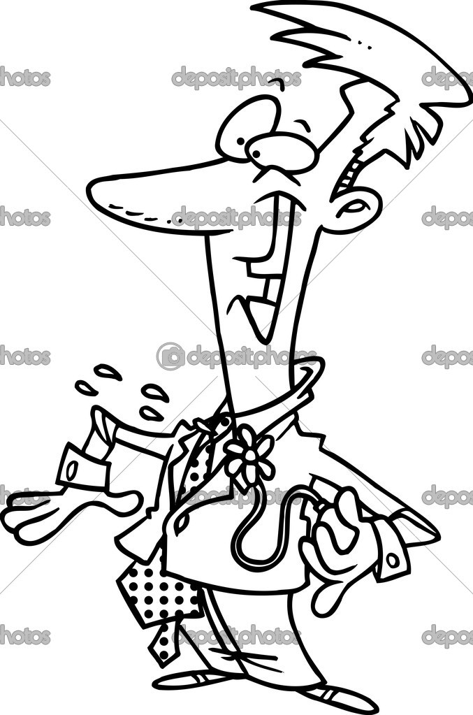 Prankster dos desenhos animados Vetor de stock de ©ronleishman 13918368