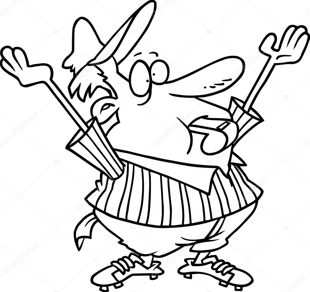 Baseball Dommer Tegneserie Papo Town Sports Meet – Apper På Google