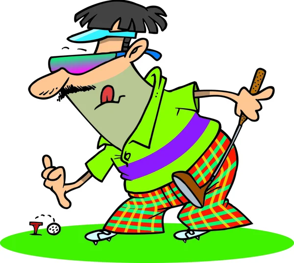 Golf cartoon Stockvectors, rechtenvrije Golf cartoon illustraties ...