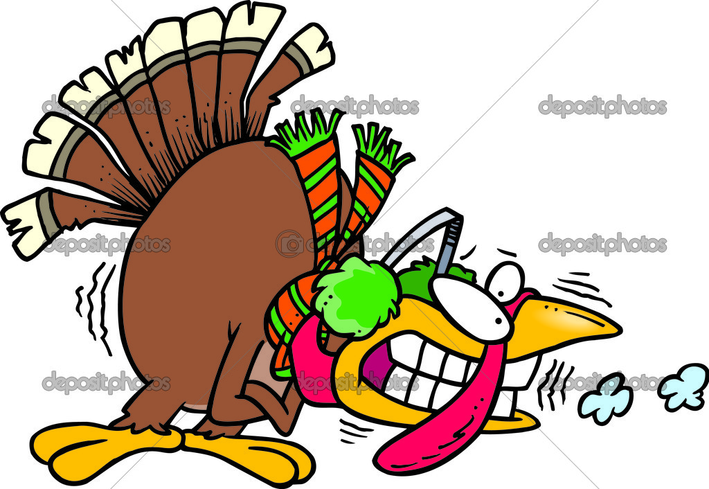 Cartoon Cold Turkey Stock Vector Image by ©ronleishman #13941209