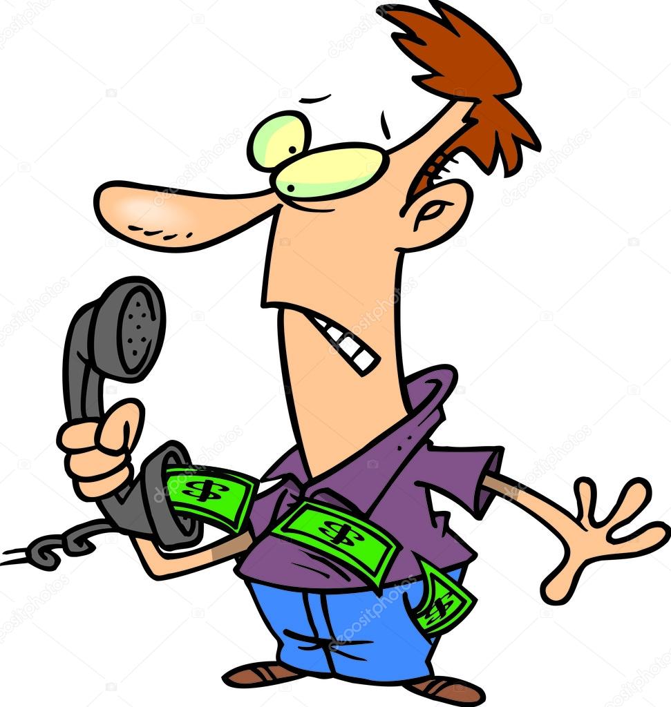 Telemarketing de dibujos animados 2024