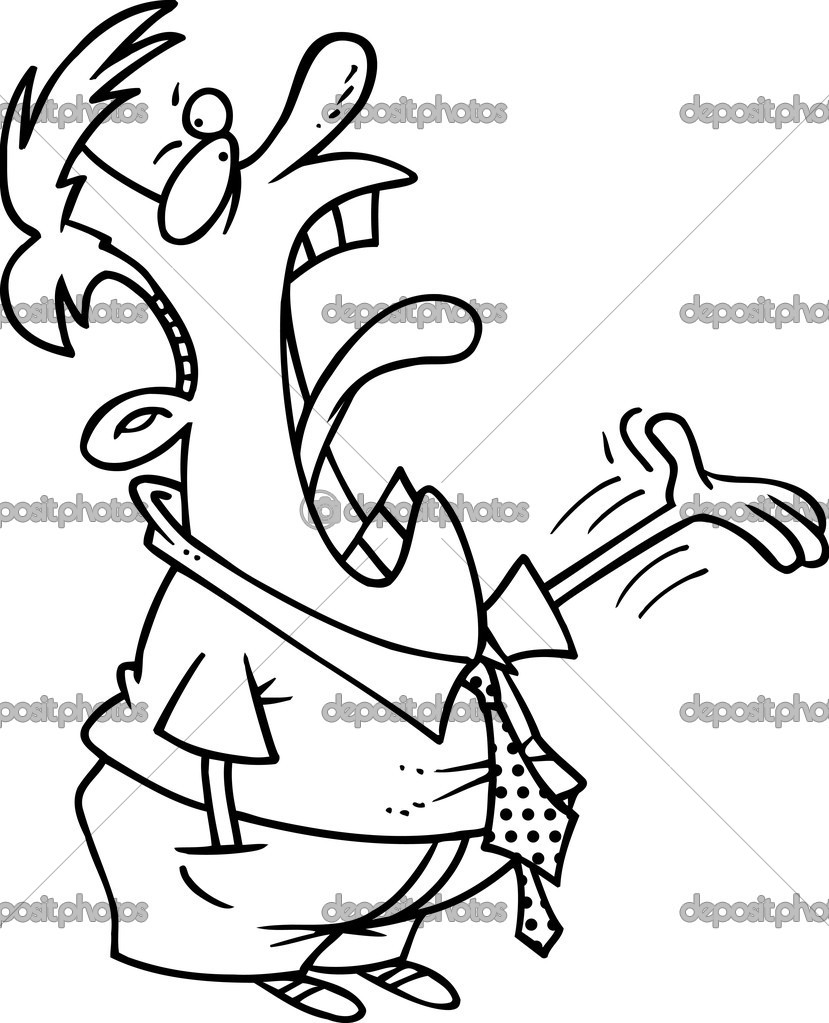 Cartoon Man Loudly Complaining Stock Vector Image by ©ronleishman #13948808 Cartoon Man Loudly Complaining Stock Vector Image by ©ronleishman #13948808
