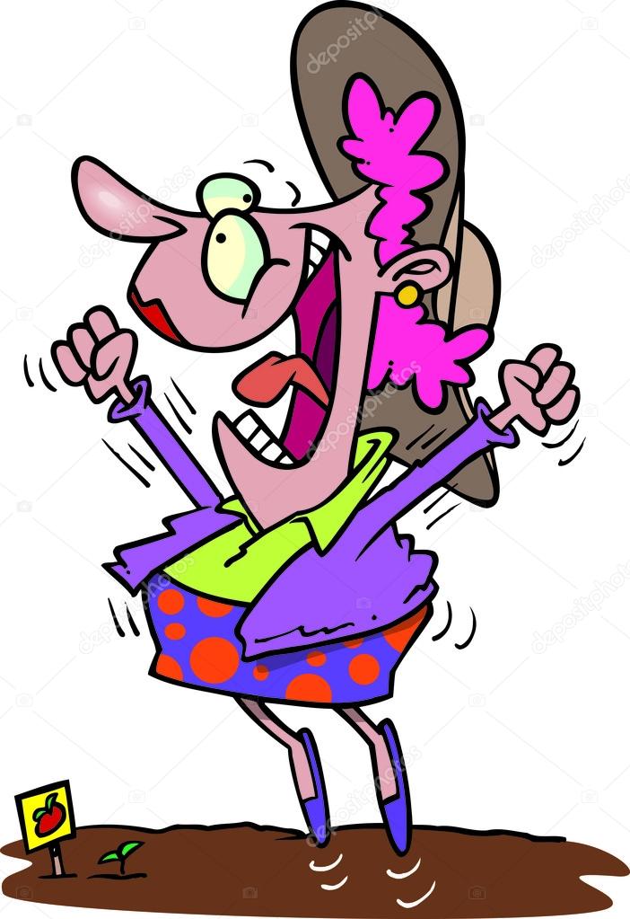 การ์ตูน การ์เด้น Sprout ภาพเวกเตอร์สต็อกโดย ©ronleishman 13949883