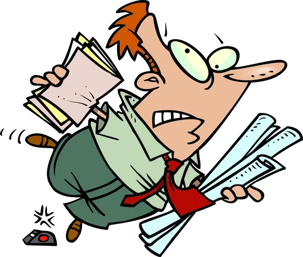 Person Tripping Clipart