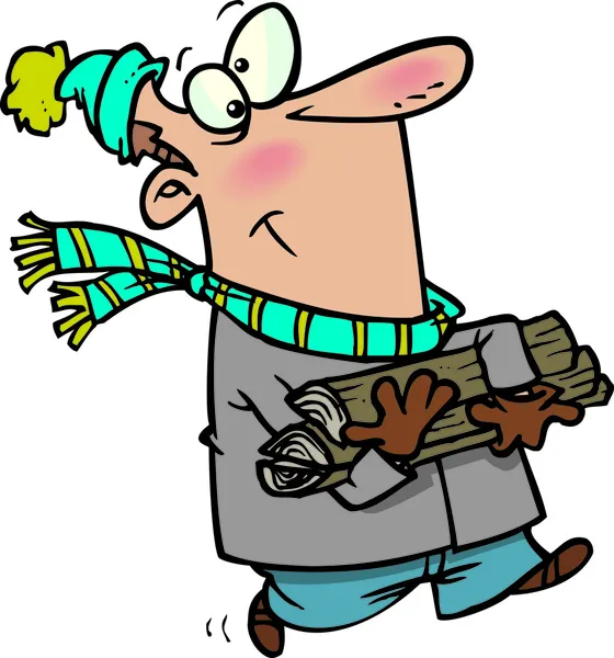 Man With A Cold Clipart Animated