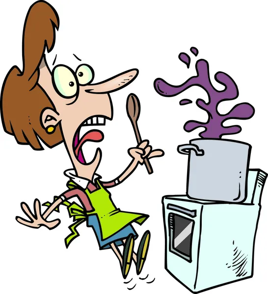 72 Cooking disaster Vector Images | Depositphotos