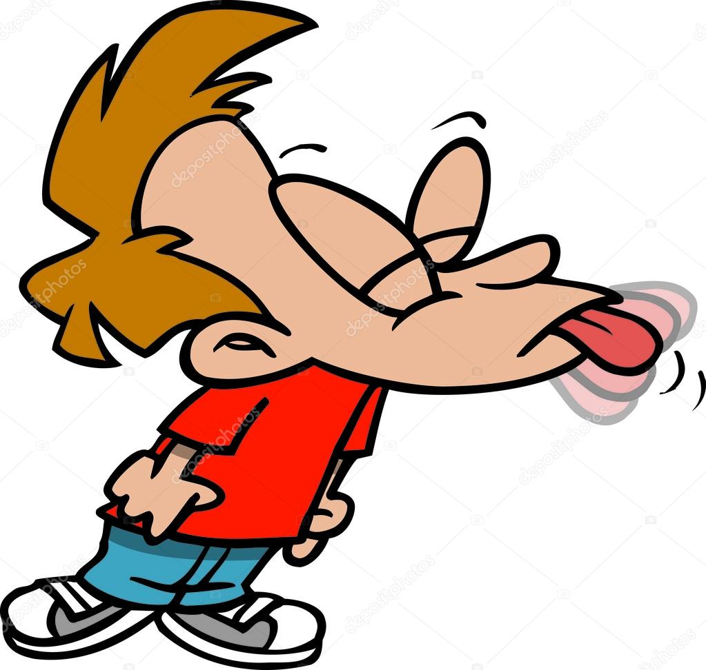 Dibujos animados Defiant Boy vector, gráfico vectorial © ronleishman ...