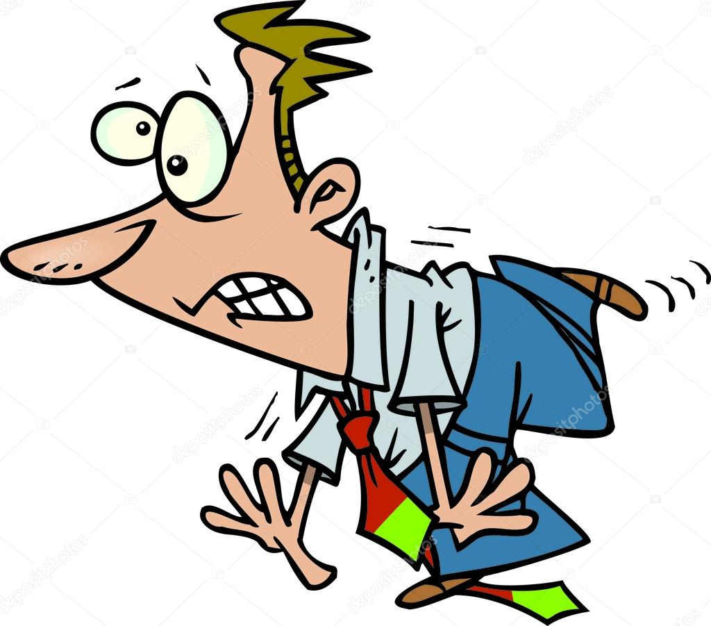 Cartoon Businessman Stumble Stock Vector by ©ronleishman 13951432