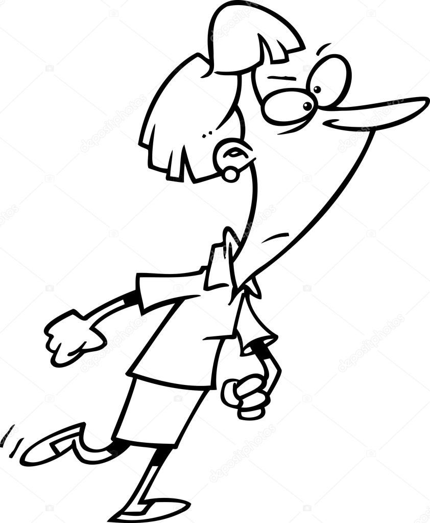 Cartoon Determination Face