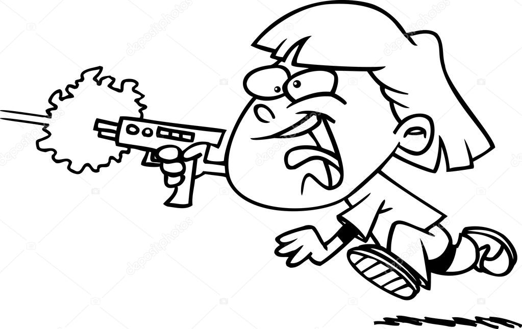 Clip Laser Tag Cliparts Gun Clipart Coloring Attribution Forget Link ...