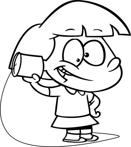 Tin can phone Stock Vectors, Royalty Free Tin can phone Illustrations ...