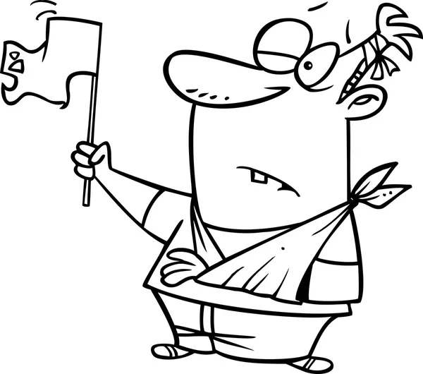 Waving A Surrender Flag