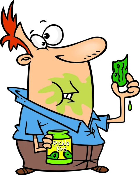 Pickles cartoon Vector Art Stock Images | Depositphotos