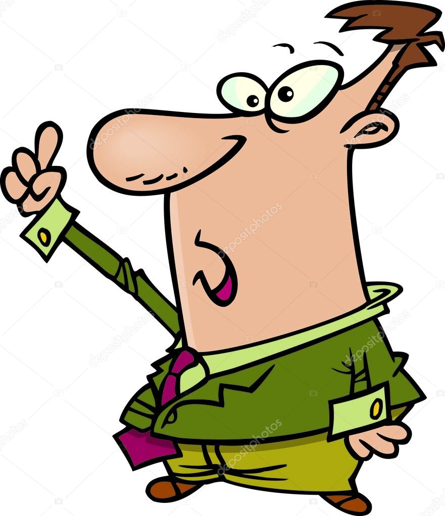 Hombre de dibujos animados llamando a un taxi Vector de stock #13980255 ...