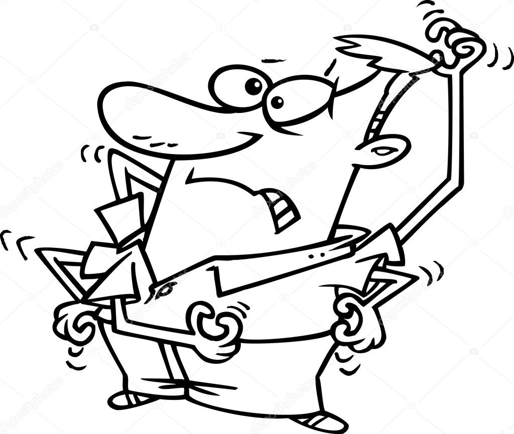 Cartoon Man Itch — Stock Vector © ronleishman #13981131