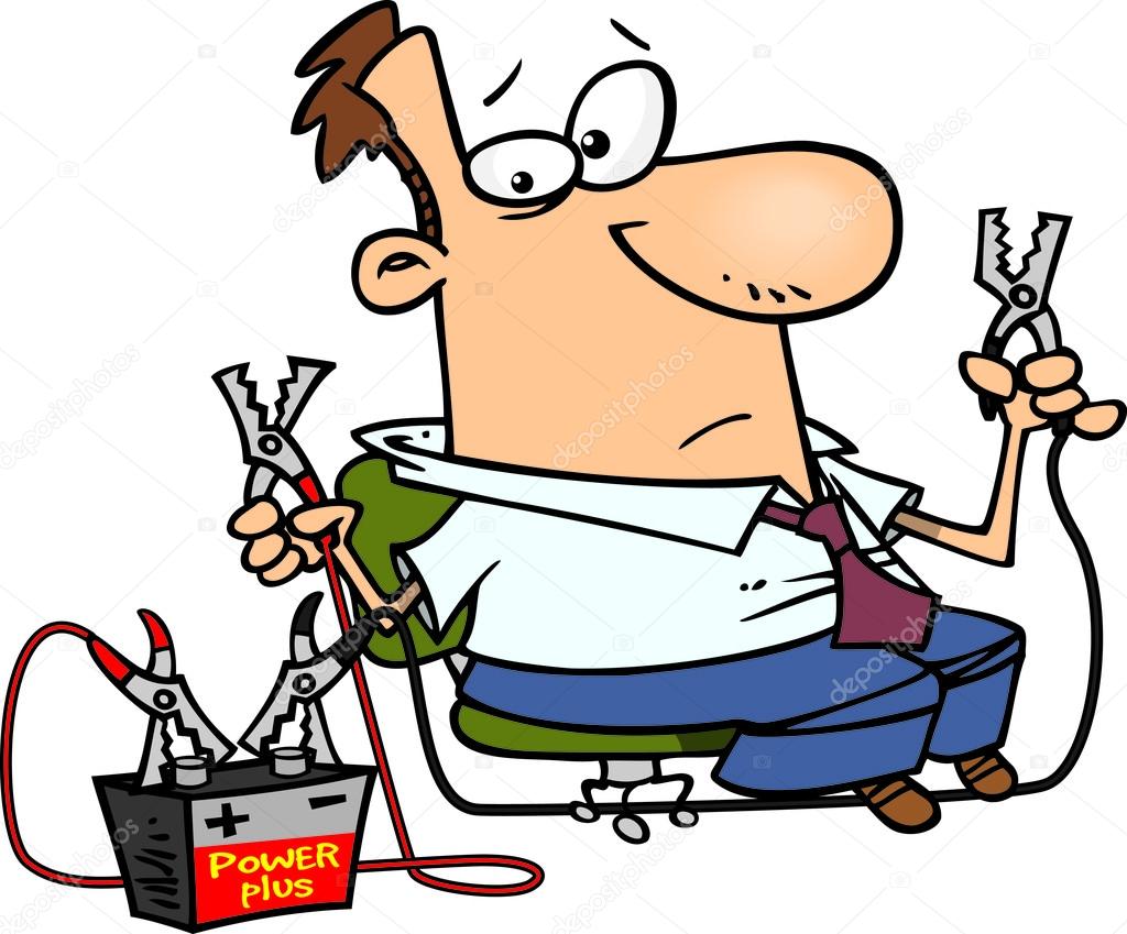 Cartoon Jumper Cables Stock Vector Image by ©ronleishman #13982181