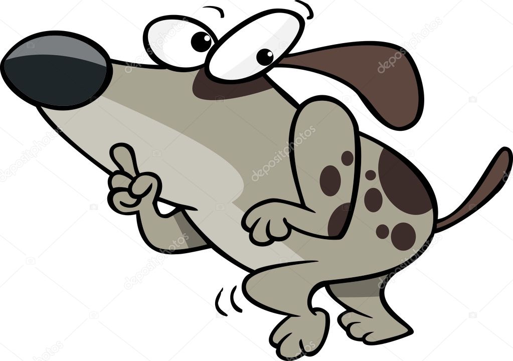 Cartoon Sneaky Dog — Stock Vector © ronleishman #13984006 Cartoon Sneaky Dog — Stock Vector © ronleishman #13984006