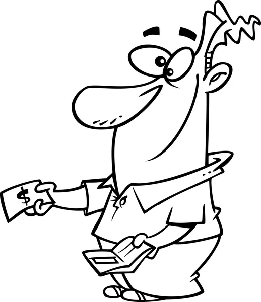 Cartoon Bill Pay — Stock Vector © ronleishman #13983724