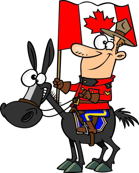 Canadian Mountie Moose