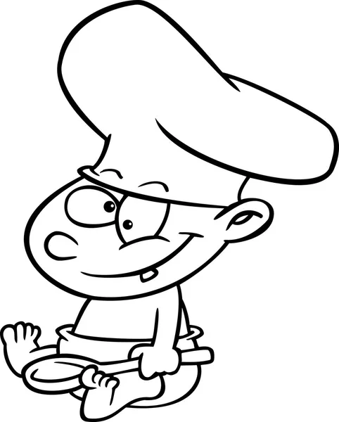 Baby chef, Royalty-free Baby chef Vector Images & Drawings | Depositphotos®