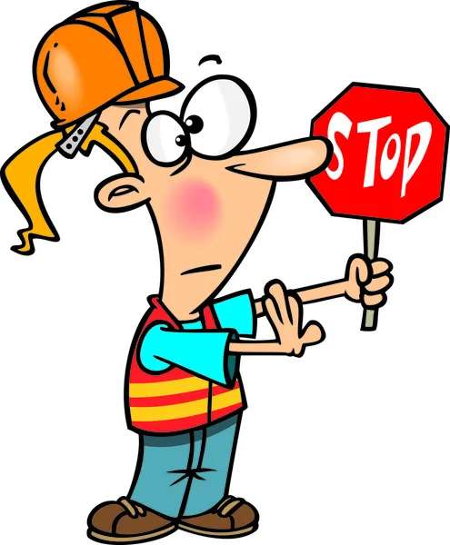 Flagman Clipart People