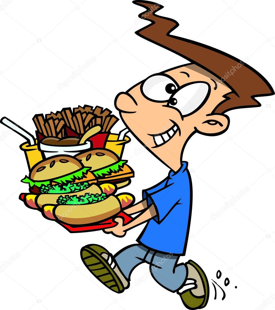 Hungry Boy Clipart
