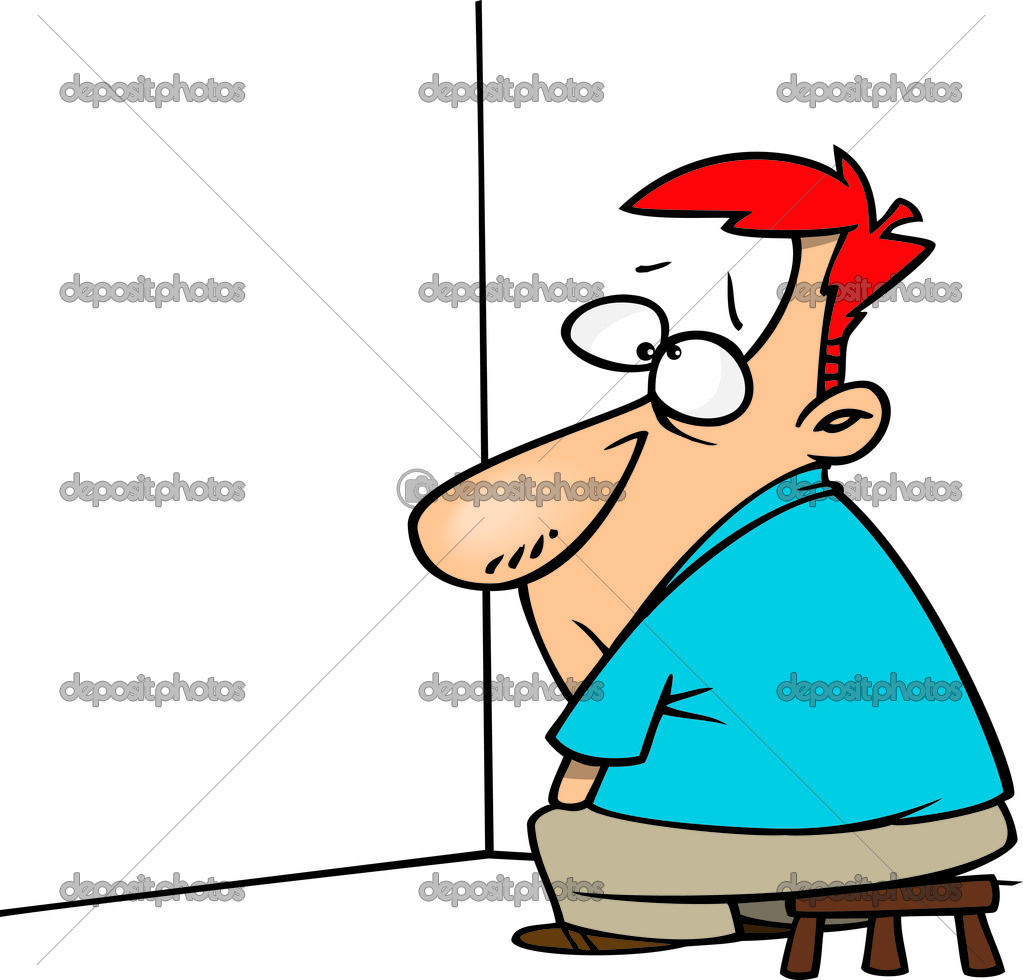 Homme de bande dessinée dans Timeout Vecteur par ©ronleishman 14001532