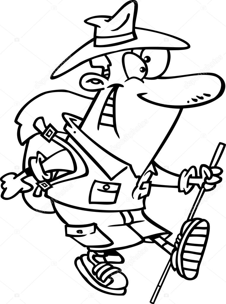 Cartoon Aussie Stock Vector Image by ©ronleishman #14001830