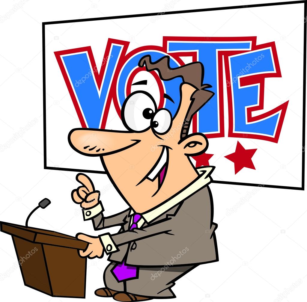 Dibujos animados Hombre Político Vector de stock #14003173 de ©ronleishman