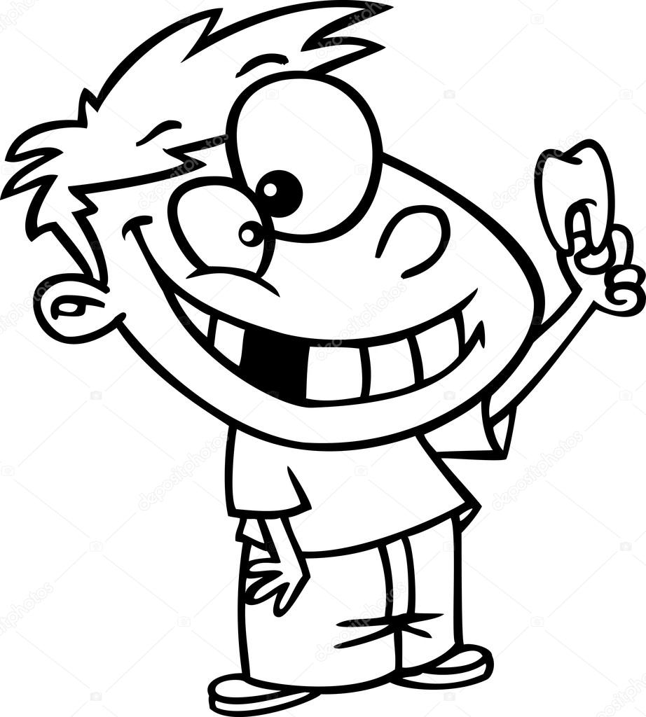 Missing Tooth Clipart Black And White