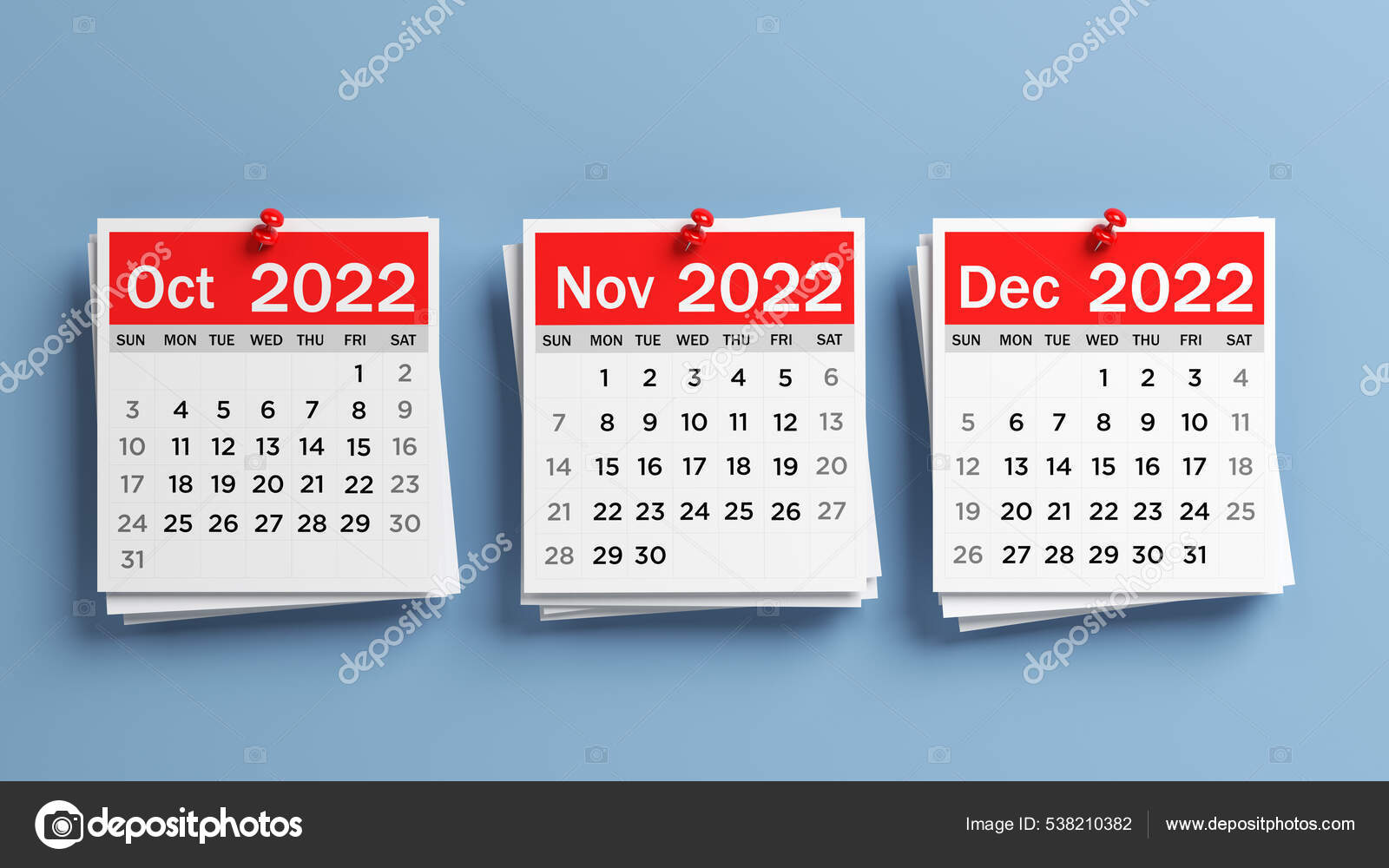 November December 2022 Calendar