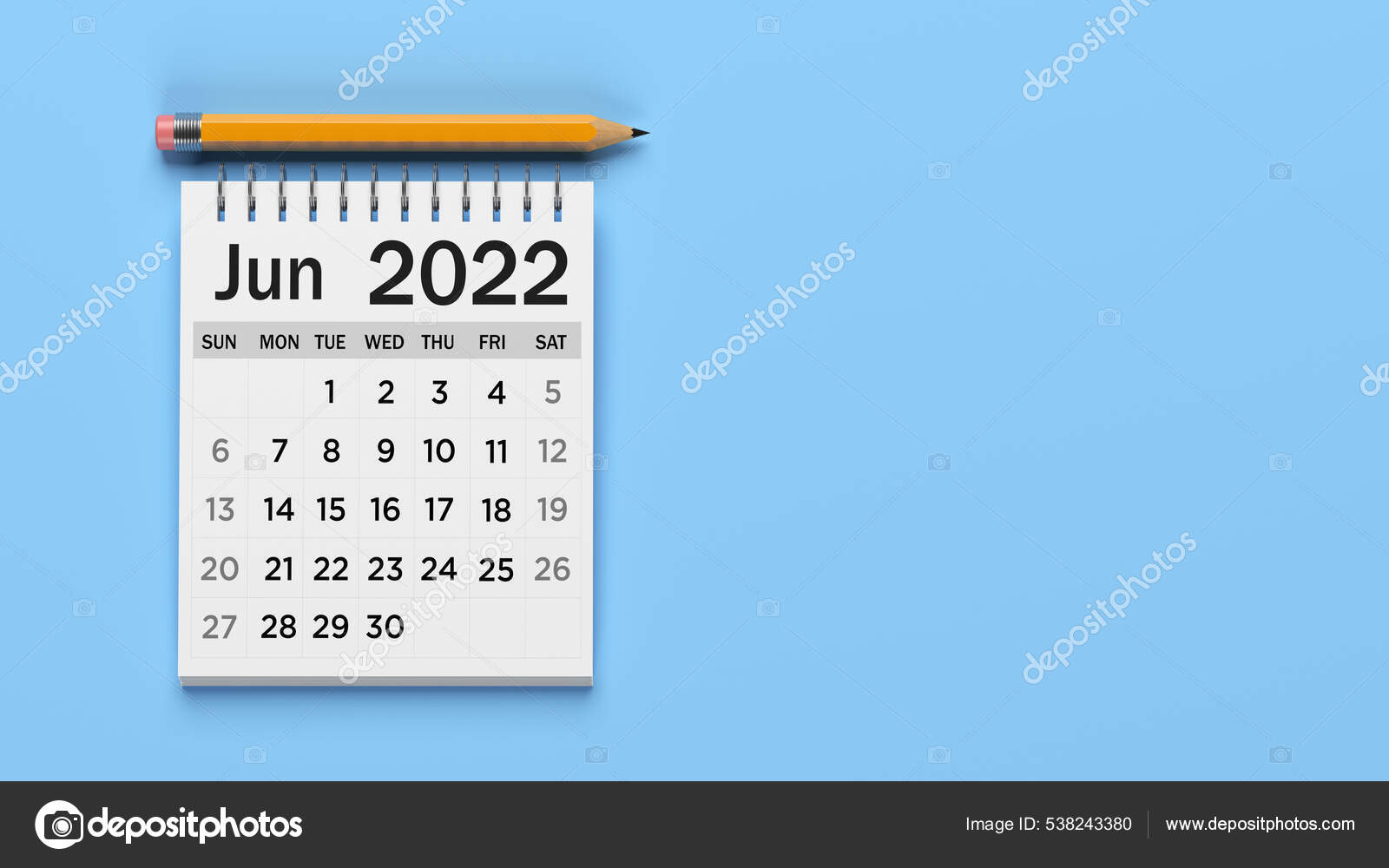 June Calendar Background