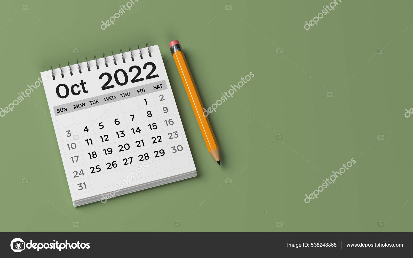 Calendario Oct 2022