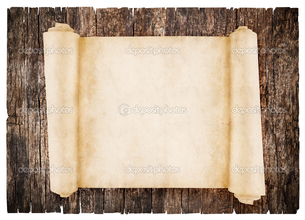 Old scroll paper — Stock Photo © Maximkostenko #25728053