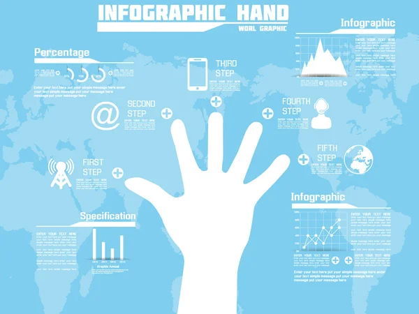 7,781,848 Infographic with hands Vector Images | Depositphotos