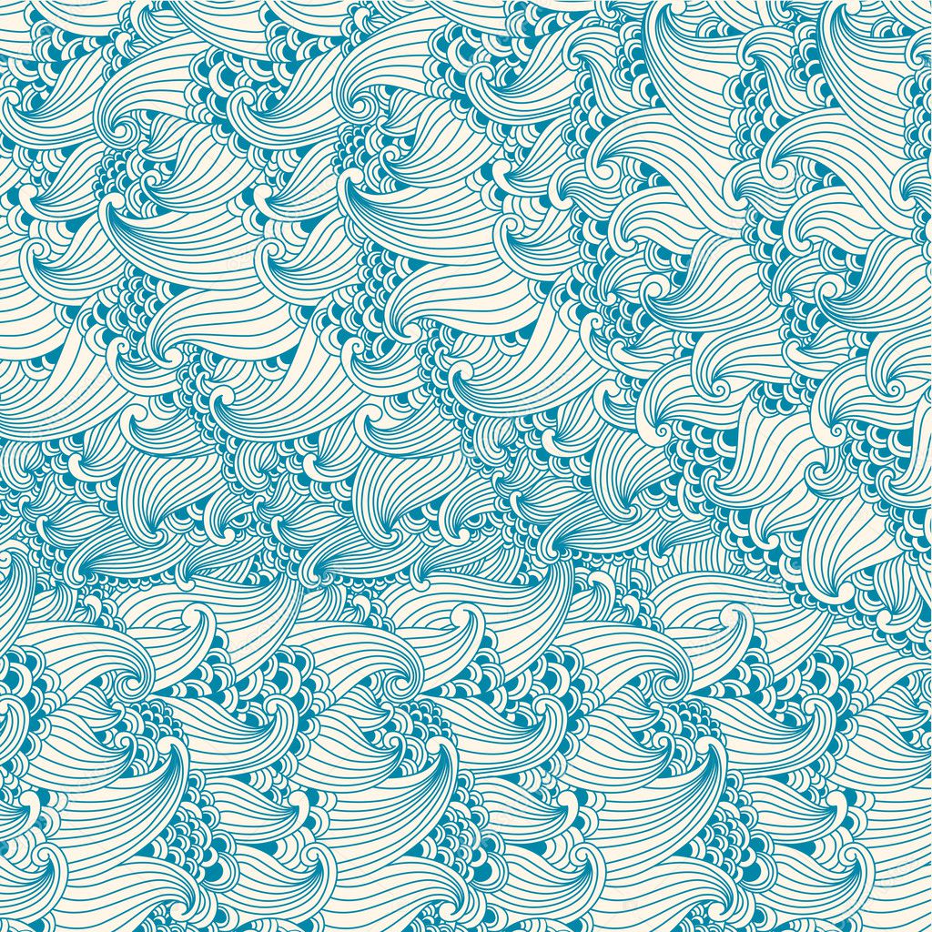 Vector wave texture Stock Vector Image by ©Molesko #12719729