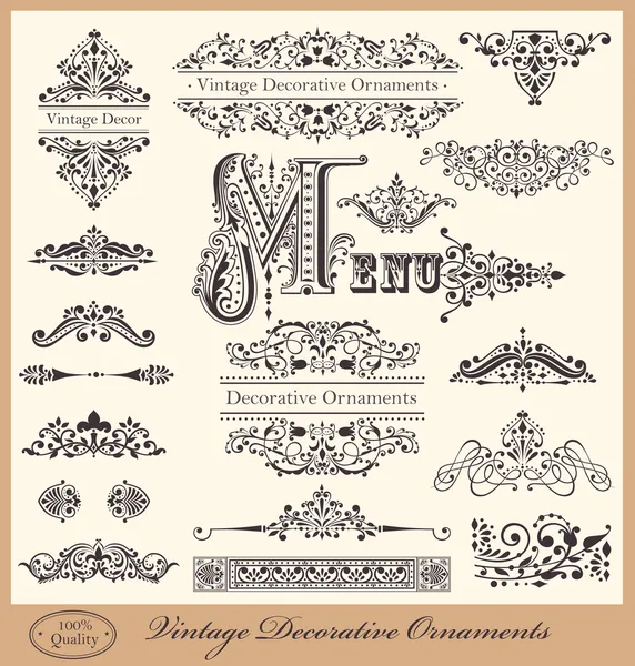 Vintage ornaments Stock Vectors, Royalty Free Vintage ornaments ...