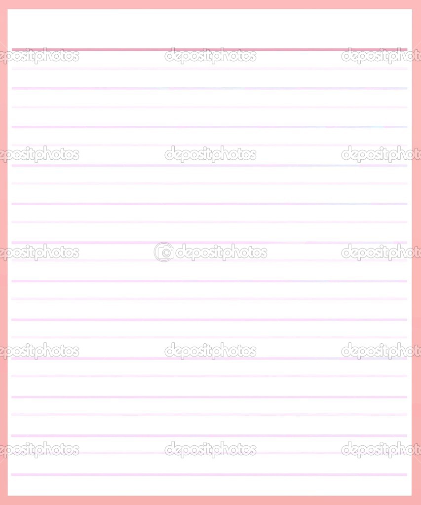 Ein Blatt rosa Farbe Liniertes Papier — Stockfoto © Iamnee #28662123