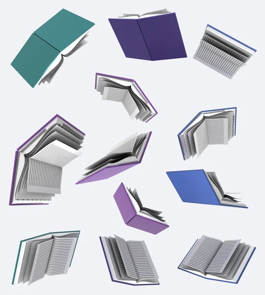 3d flying books — Stock Photo © imagerymajestic #1654735