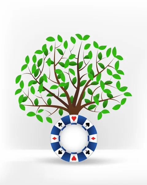 Balance sign in front of green tree Stock Vector Image by ©Adikk #45718645