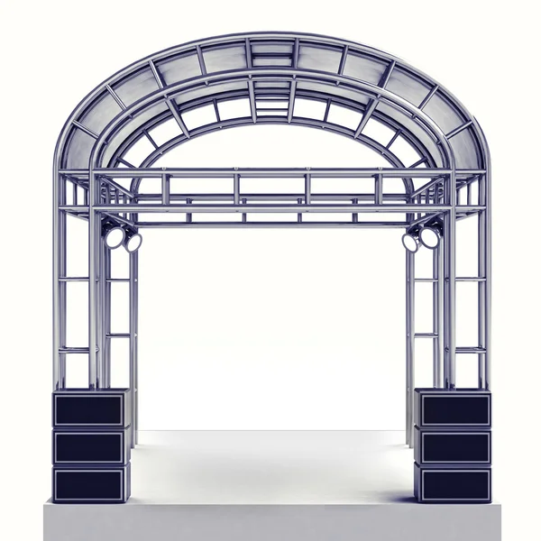 Event stage steel construction Stock Photo by ©Adikk 51291233
