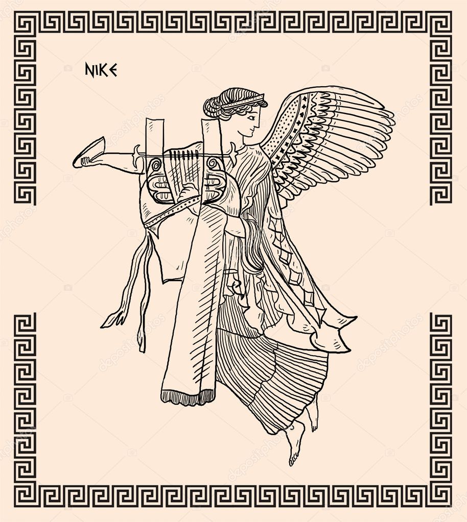 Greek Goddess Nike Symbol