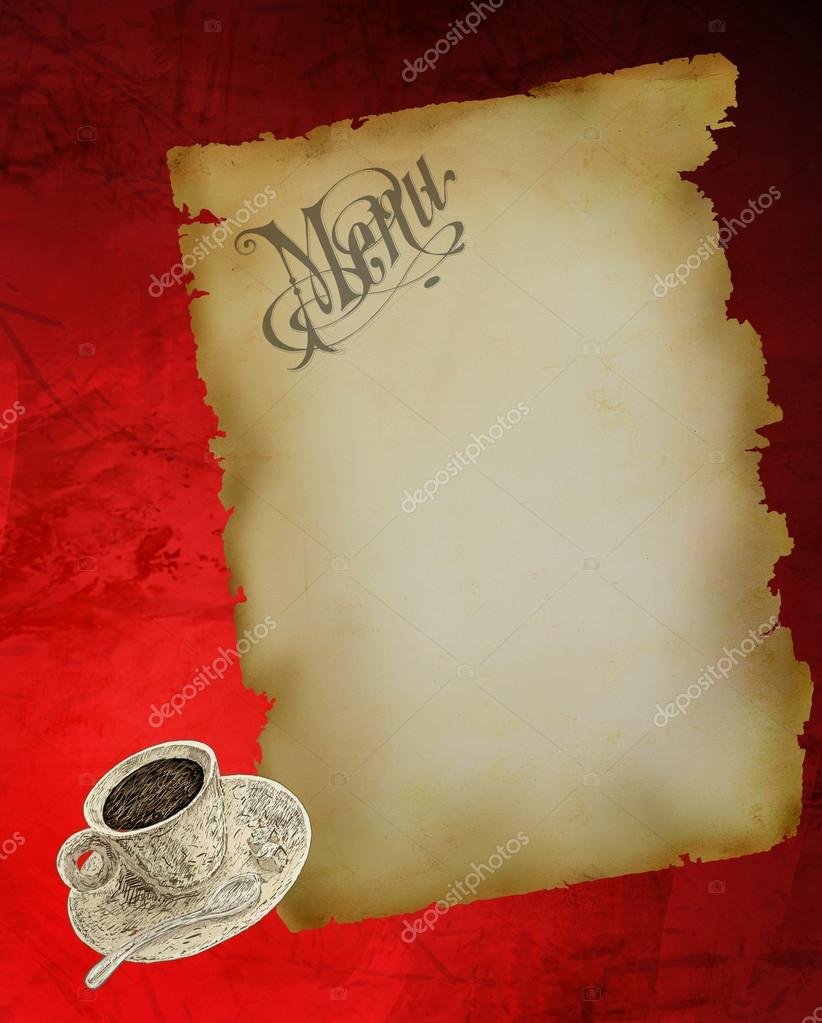 Menu background — Stock Photo © pavila1 #12517586