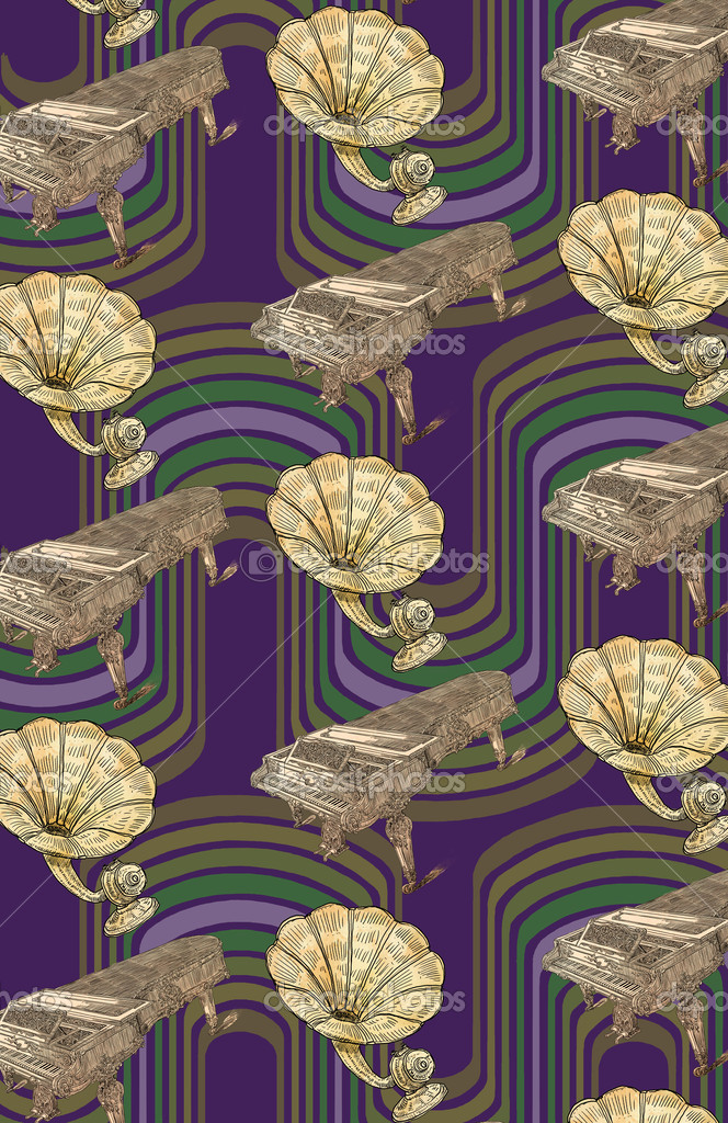 Vintage pattern Stock Illustration by ©pavila1 #40939401