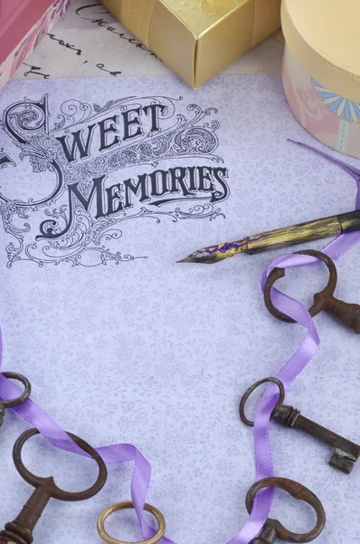 Sweet memories background — Stock Photo © pavila1 #43314481