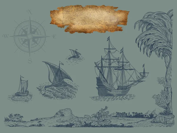 Old Pirate Maps